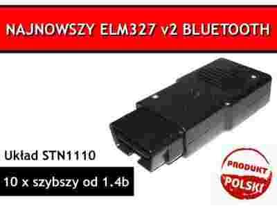 NOWY ELM327 v2 STN1110 bluetooth OBD Euroscan 2014