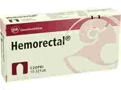 Hemorectal czopki 10 sztuk na hemoroidy APTEKA